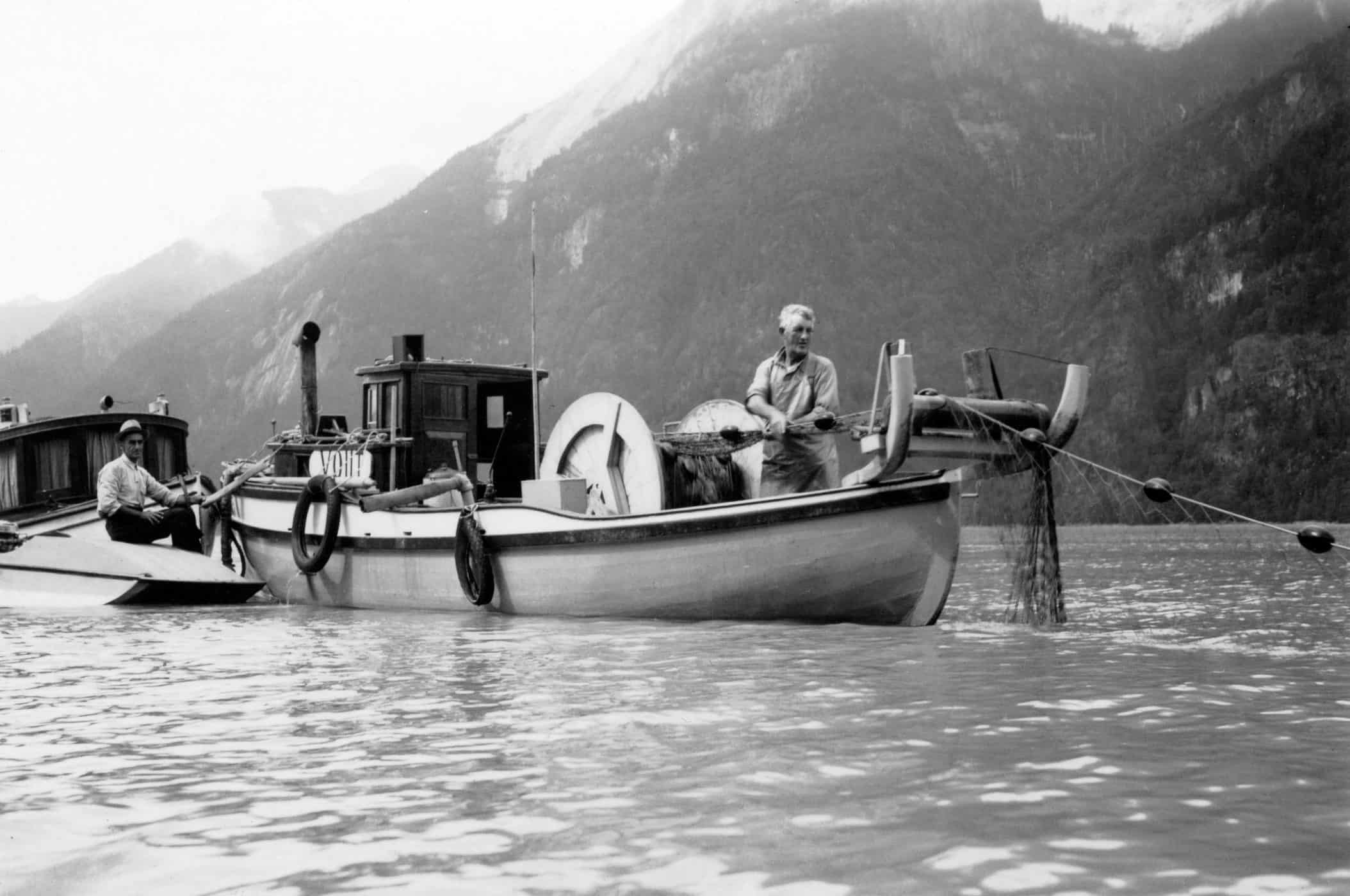 What is the history of the fishery in British Columbia?