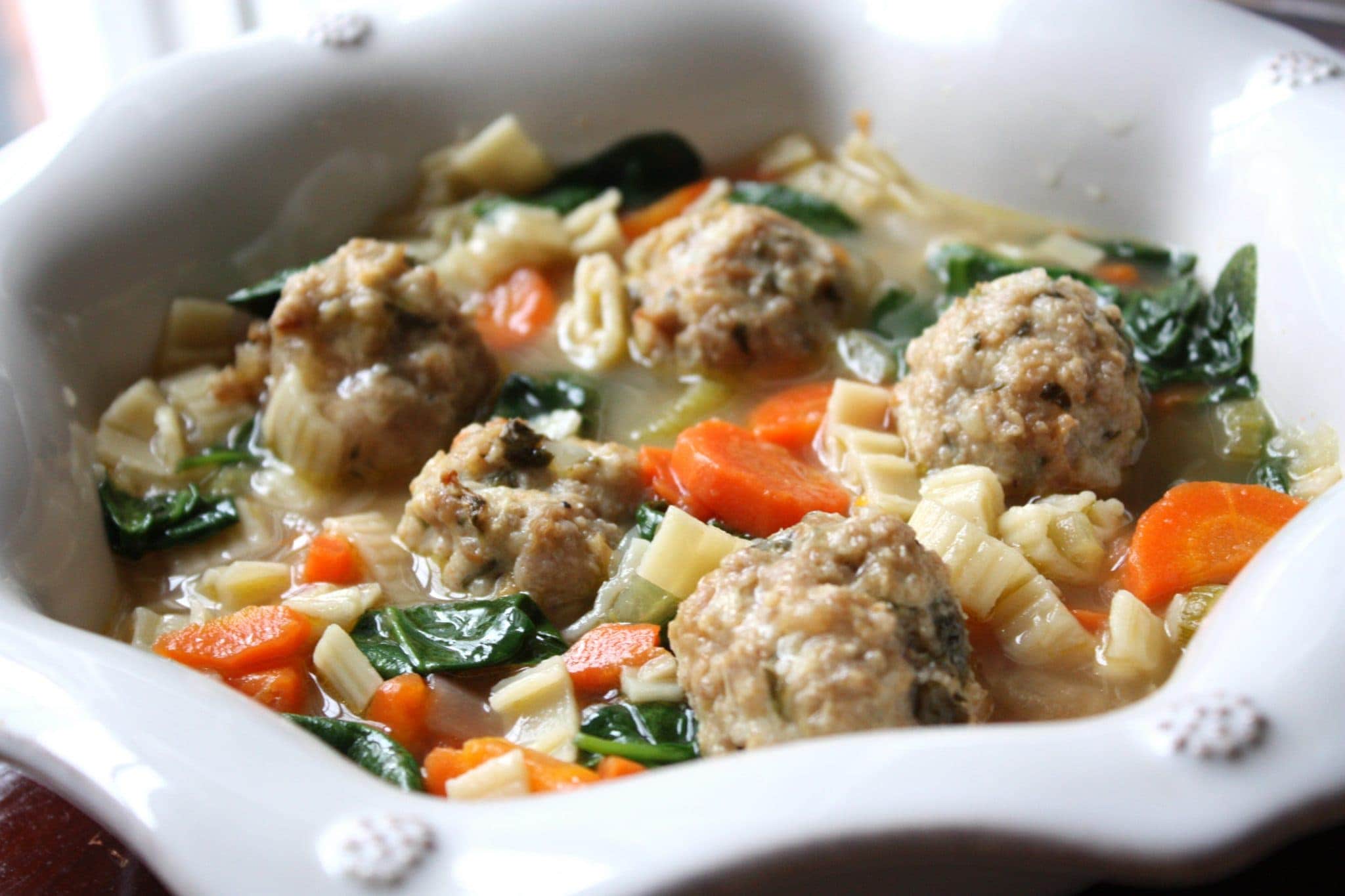 What is the history of wedding soup?