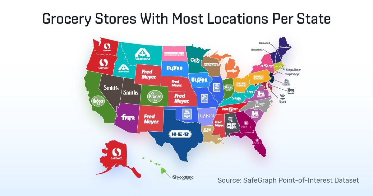 What is the largest grocery store chain in the United States?