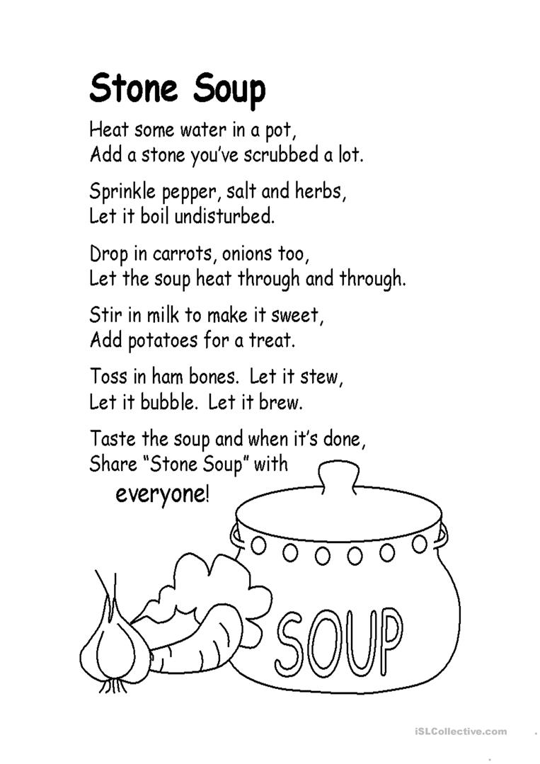 What is the lesson of Stone Soup?