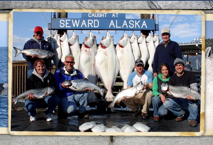 What is the main fish caught in Seward Alaska?