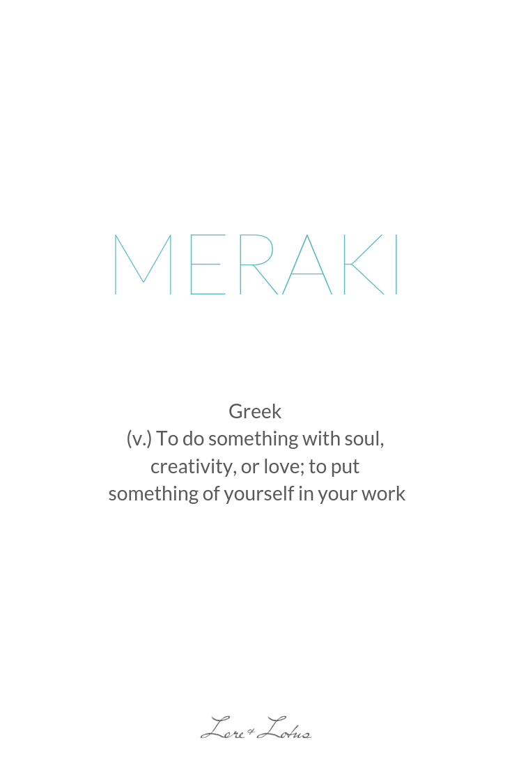 What is the meaning of Greek words?