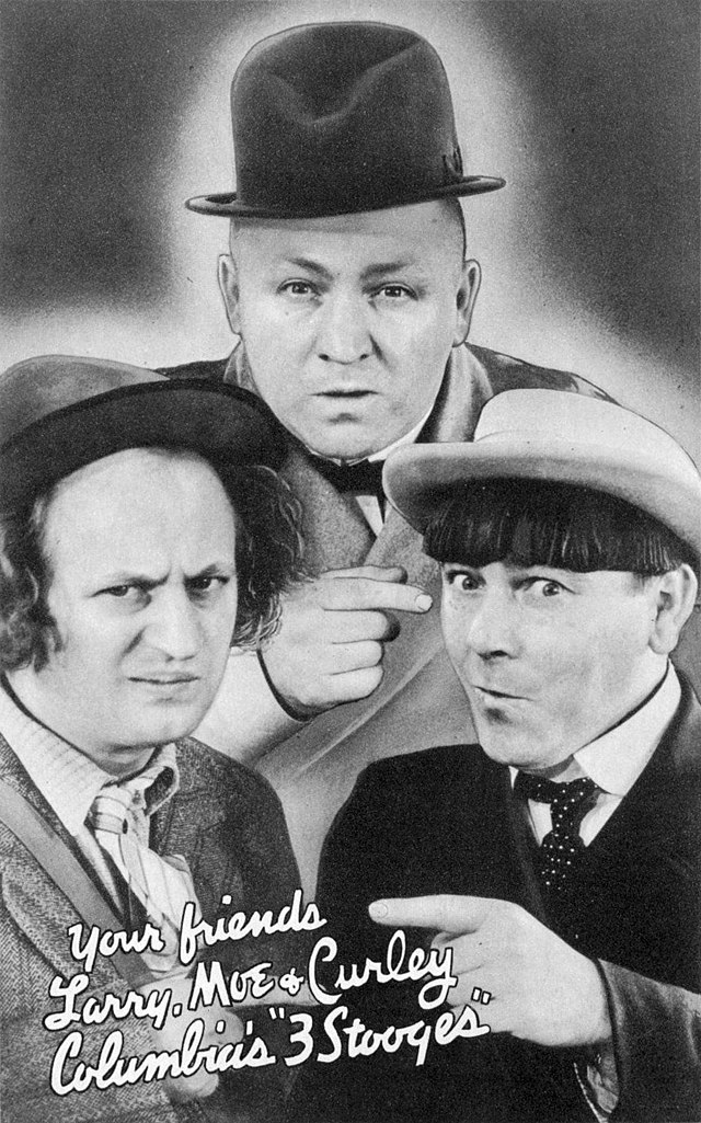 What is the meaning of Three Stooges?