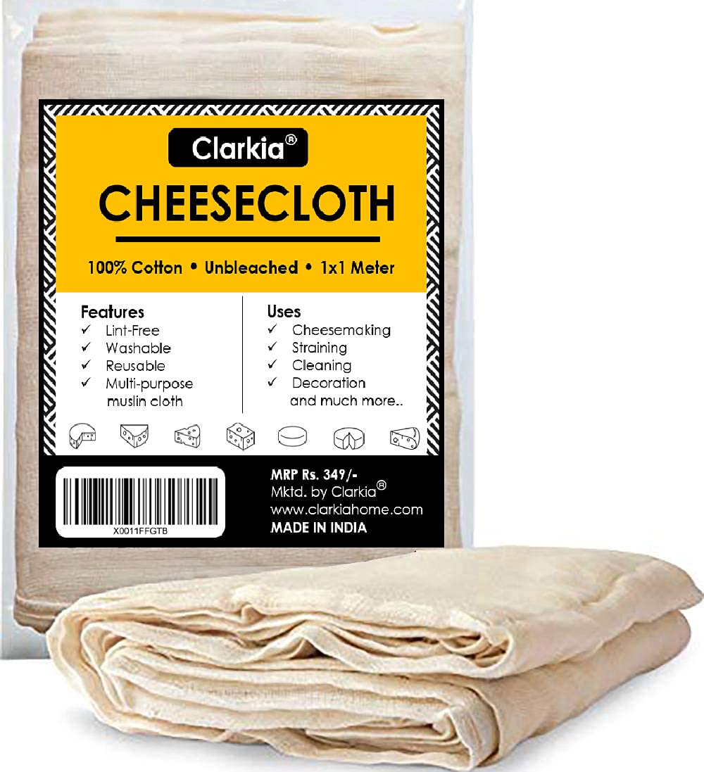 What is the mesh size of cheesecloth?