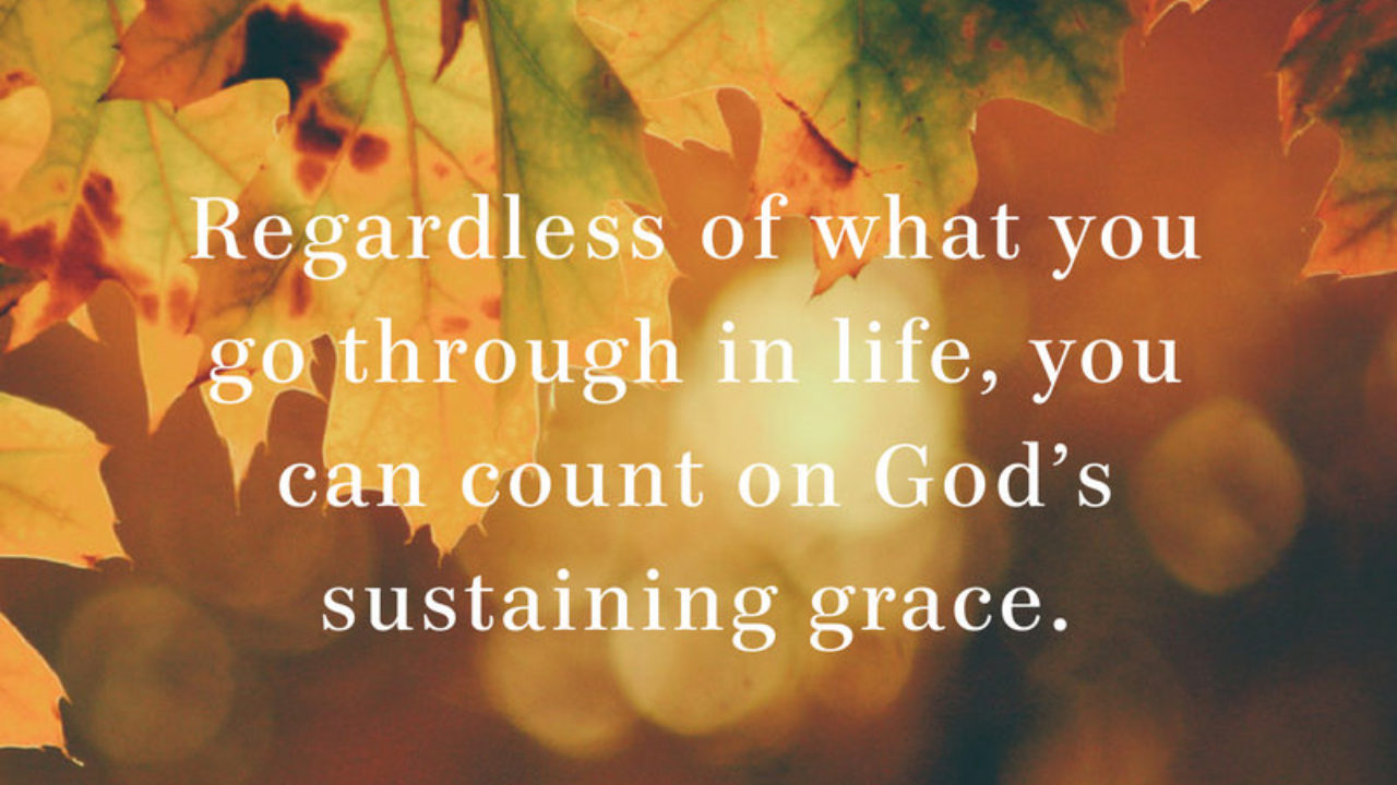 What is the message of God's grace?