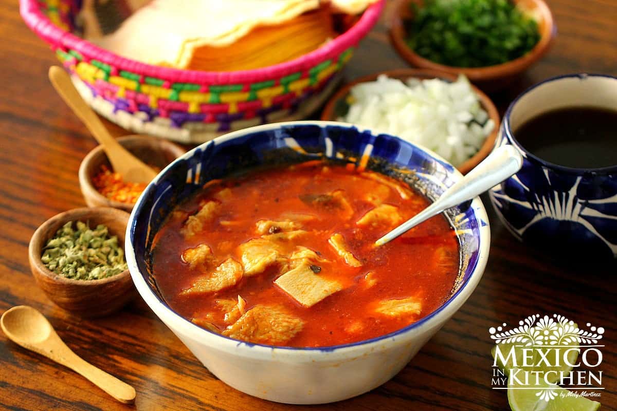 What is the Mexican broth called?