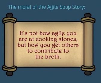 What is the moral of the Stone Soup?