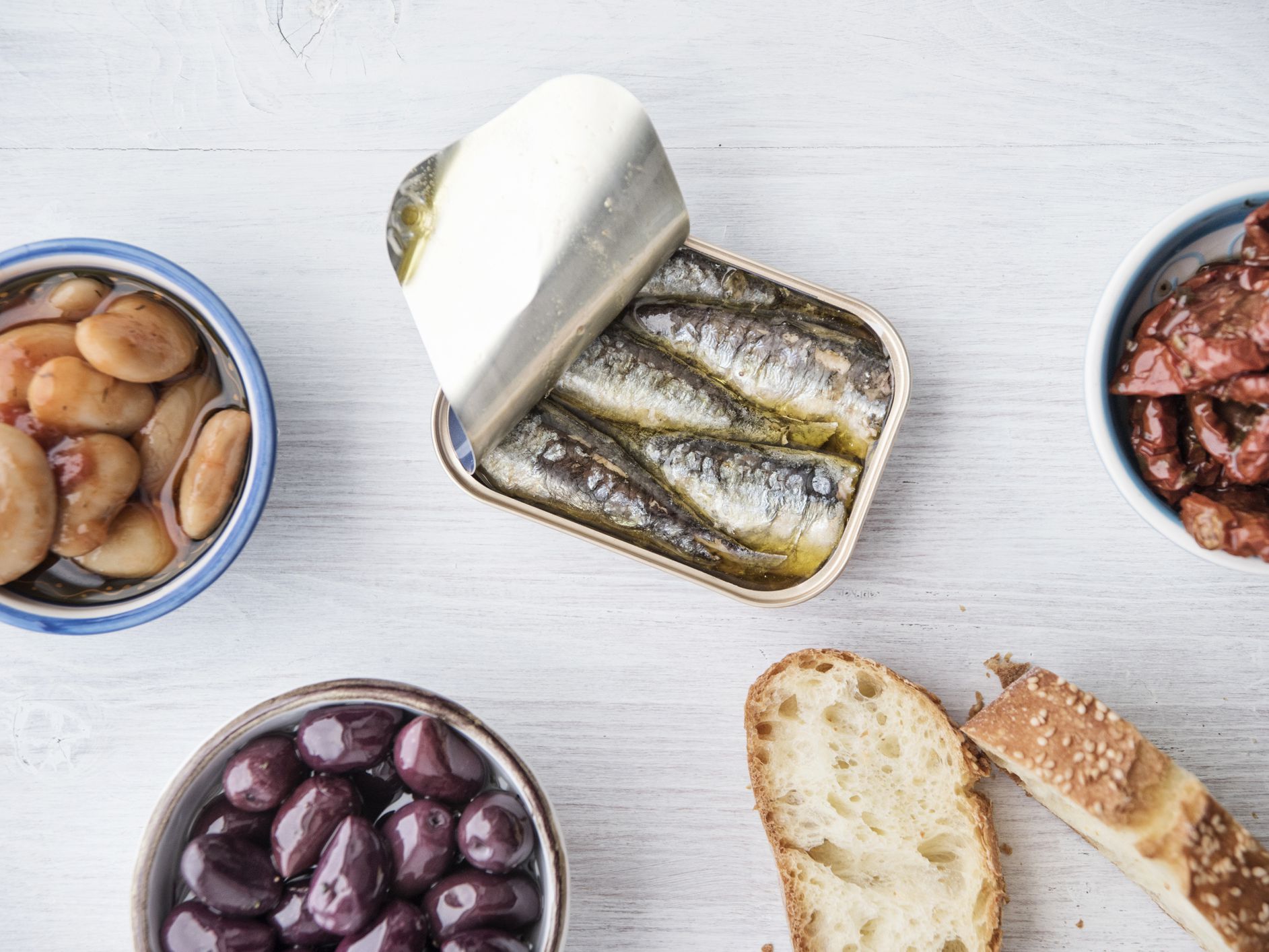 What is the most common canned fish?