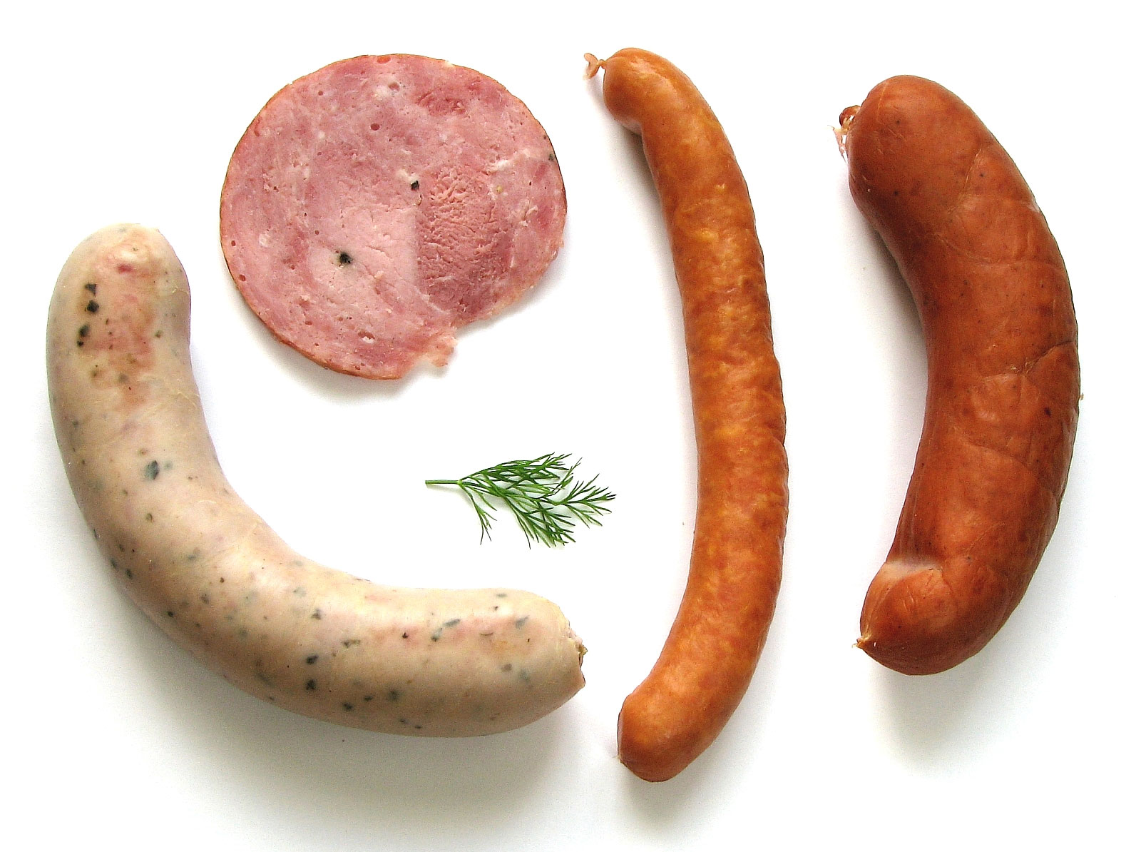 What is the most common meat used for sausages?