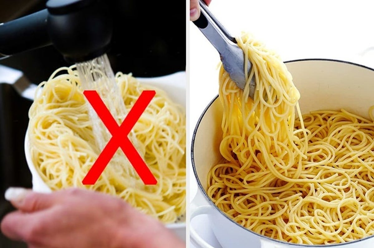 What is the most important thing to remember when cooking pasta?