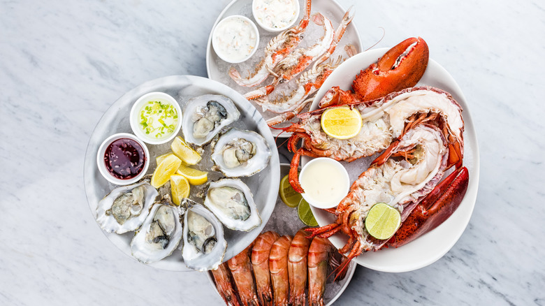 What is the most ordered seafood in a restaurant?