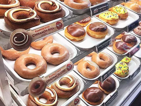 What is the most popular donut at Krispy Kreme?