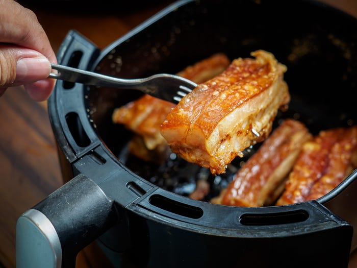 What is the most popular food cooked in an air fryer?