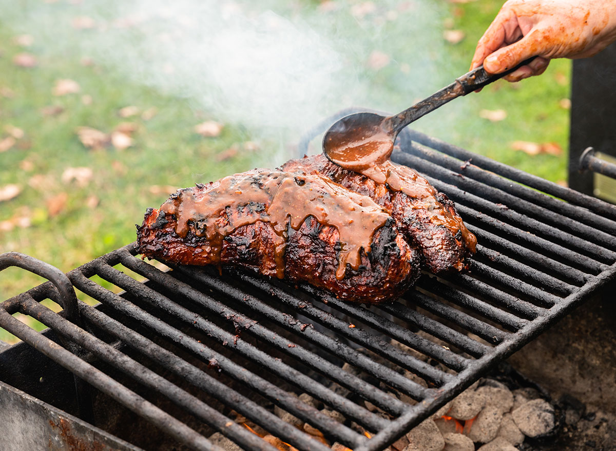 What is the most popular food on the grill?