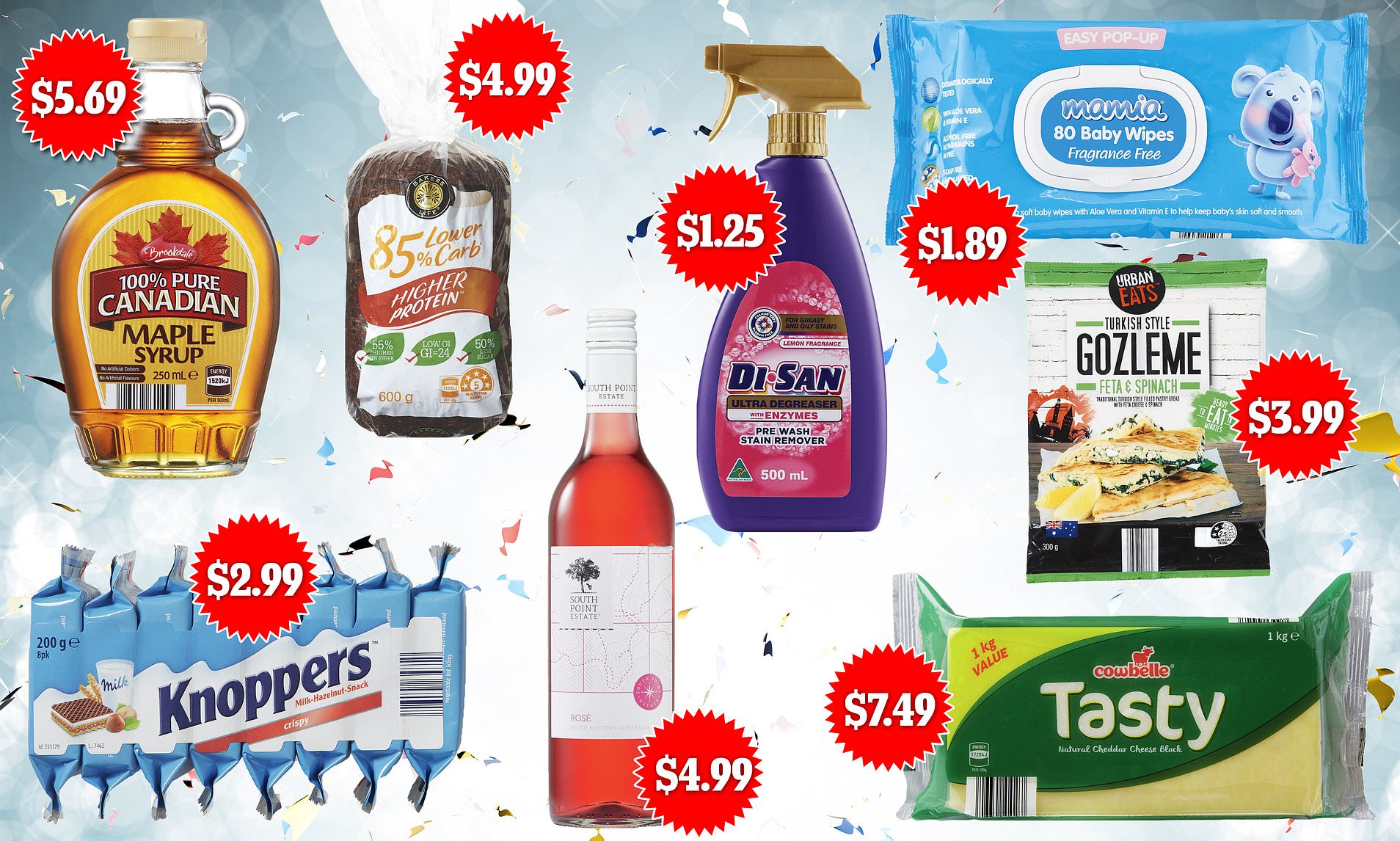 What is the most popular item sold at Aldi Australia?