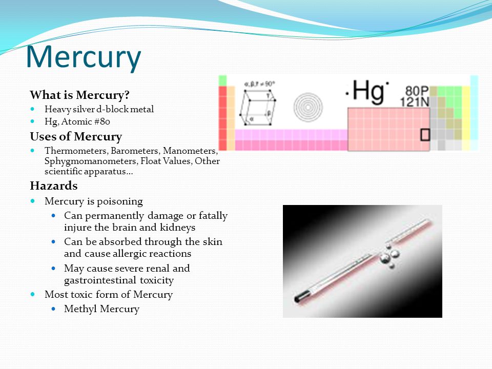 What is the most toxic form of mercury?