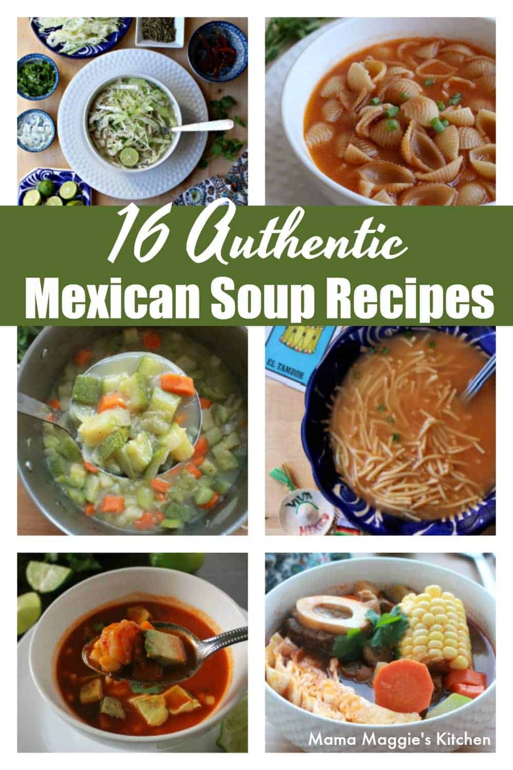 What is the name of the popular Mexican soup?