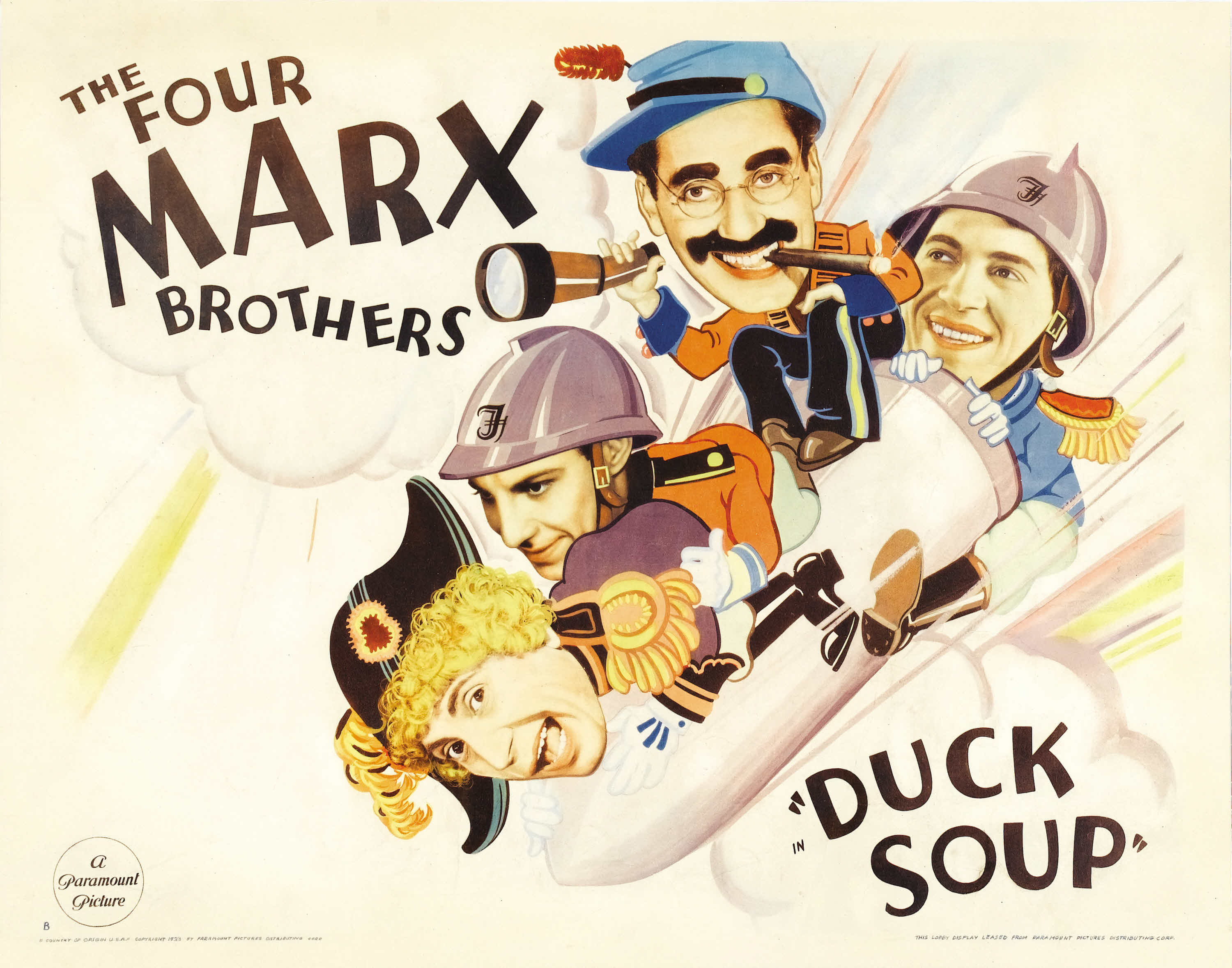 What is the origin of the expression Duck Soup?