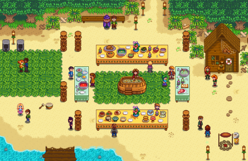 What is the point of the Luau Stardew Valley?