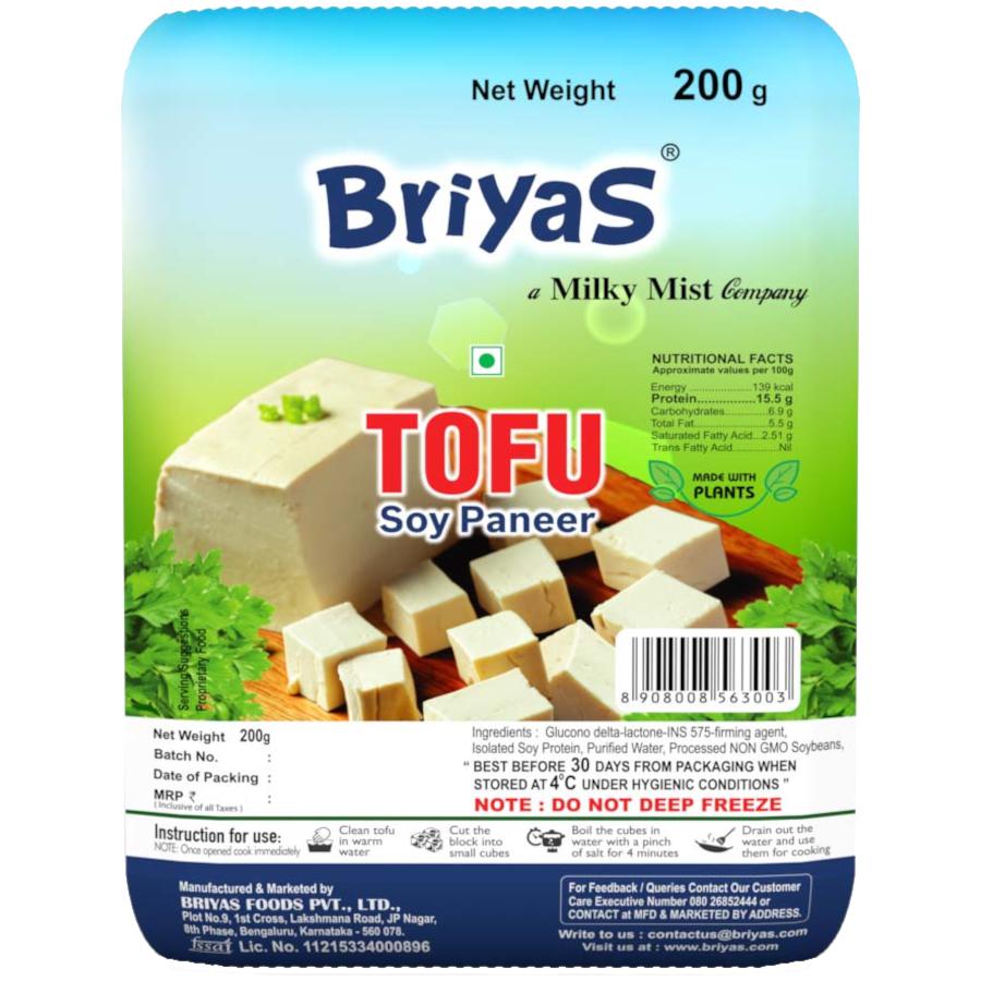 What is the price of soya paneer in India?