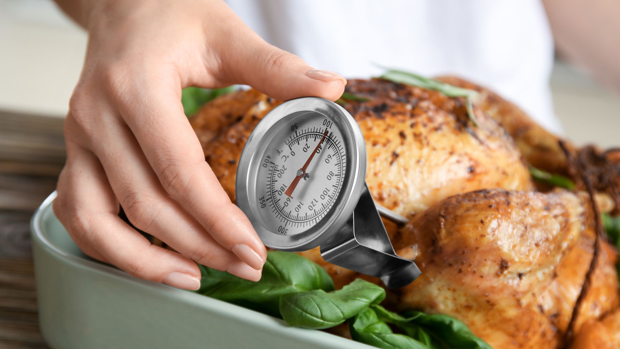 What is the purpose of a food thermometer?