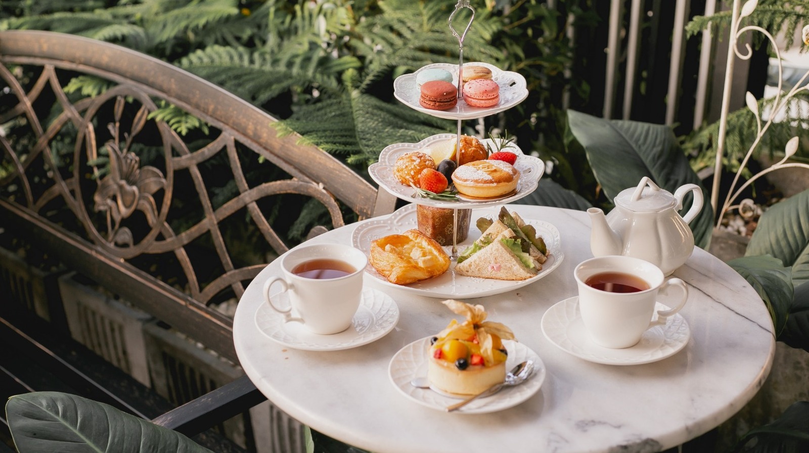 What is the purpose of afternoon tea?