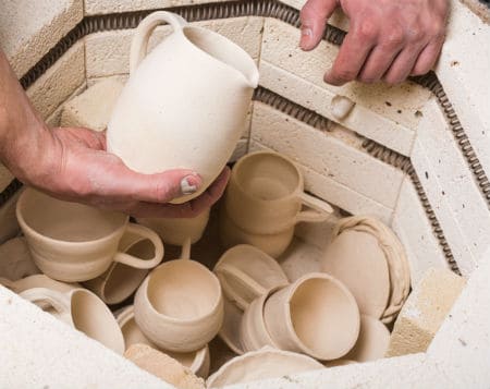 What is the purpose of bisque firing?