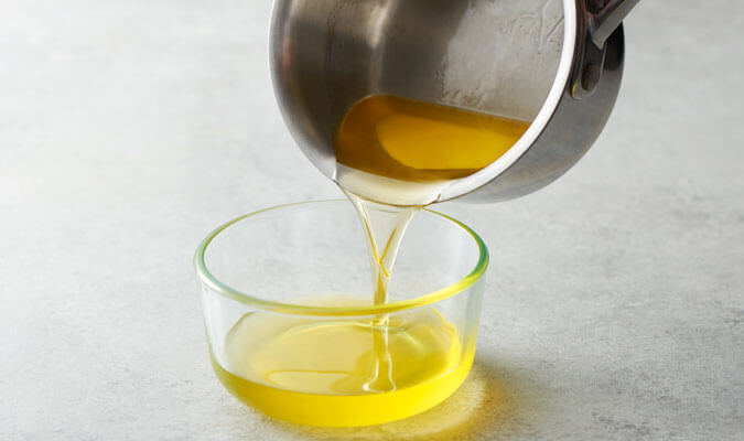 What is the purpose of clarifying butter?