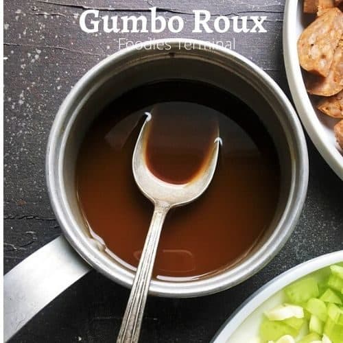 What is the purpose of roux in gumbo?