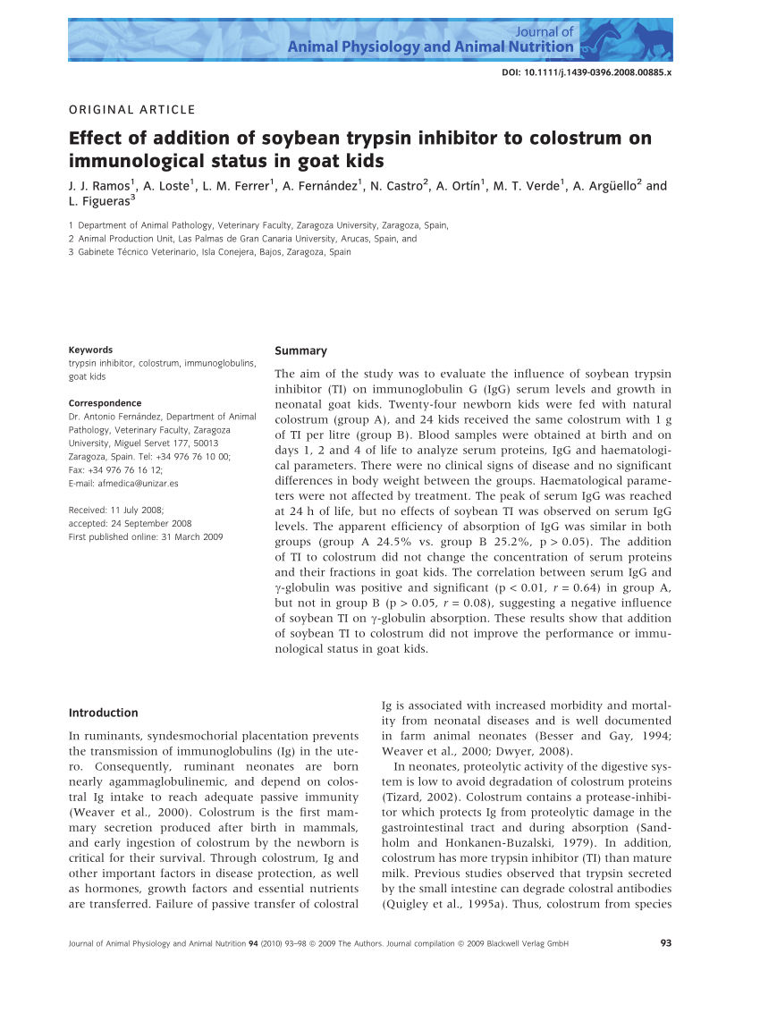 What is the purpose of trypsin inhibitor found in colostrum?