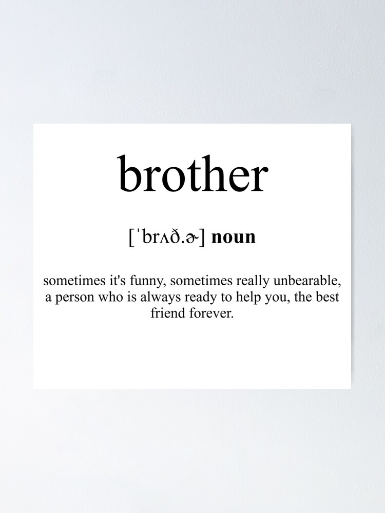 What is the root word of brother?