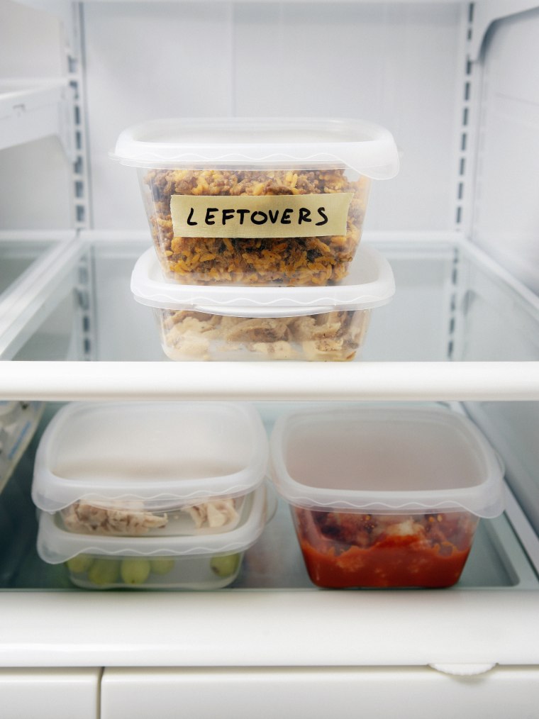 What is the safest way to store leftovers?