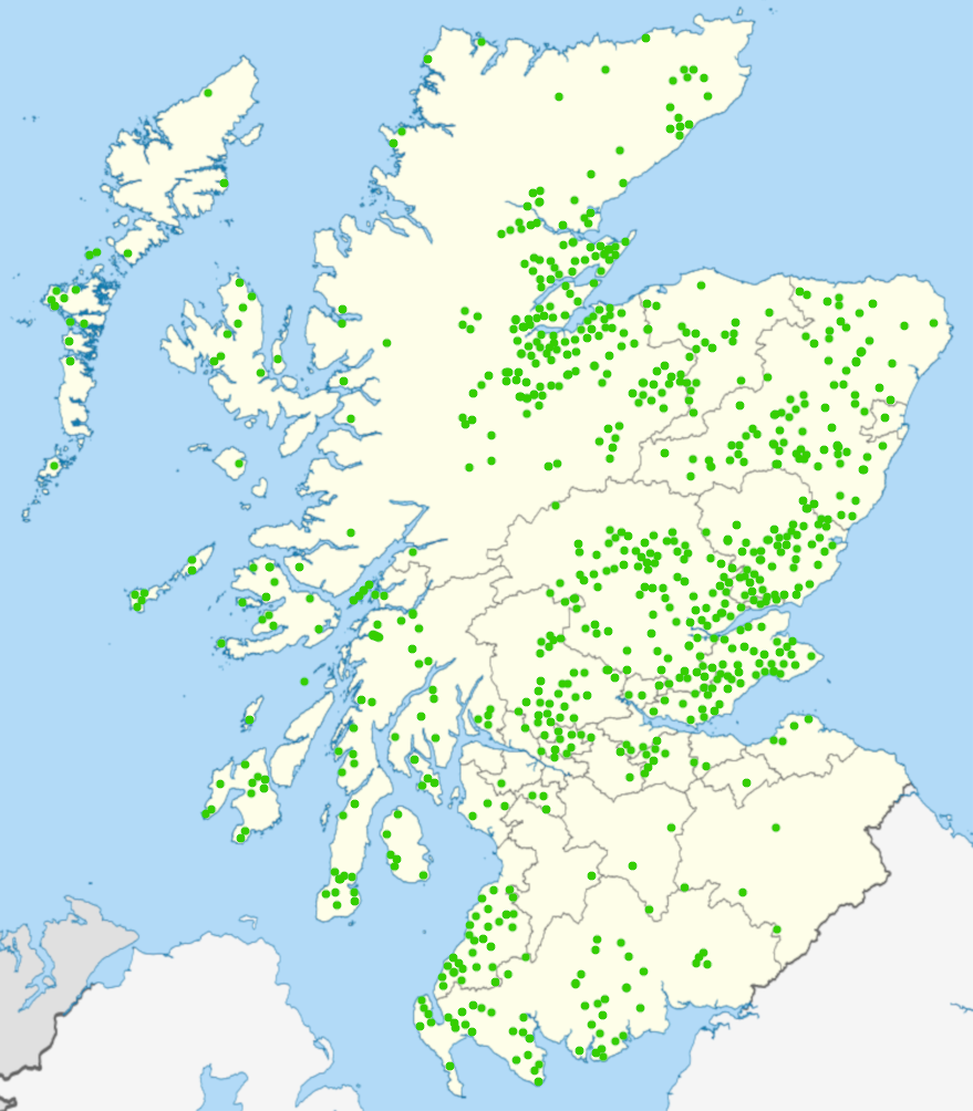 What is the Scottish word for village?