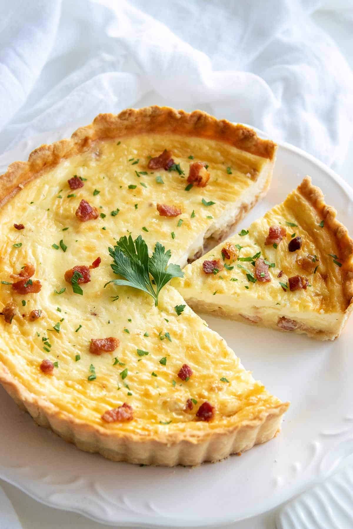 What is the secret to a good quiche?