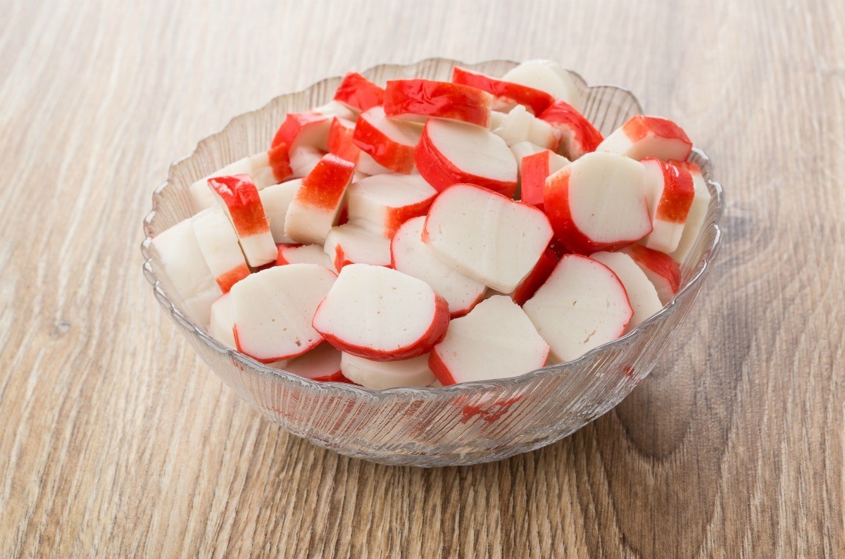 What is the shelf life of imitation crab meat?