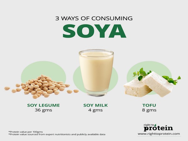 What is the source of soy protein?