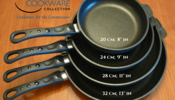 What is the standard frying pan size?