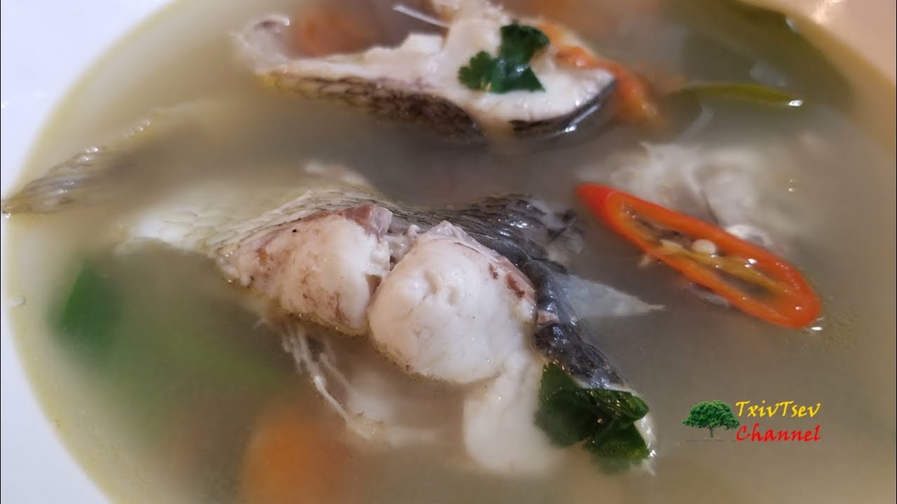 What is the story of fish soup used to show about the Hmong?