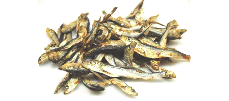 What is the taste of a dried fish?