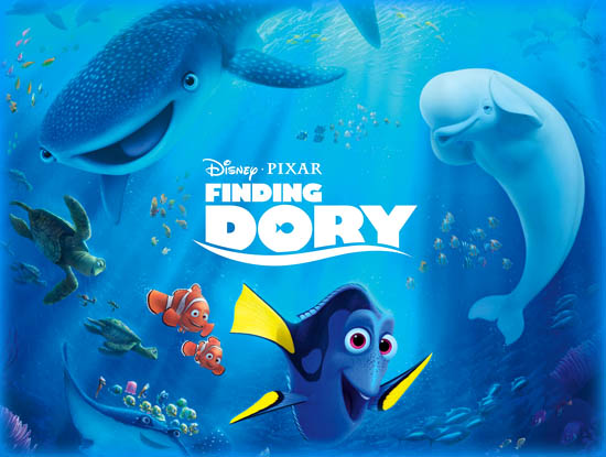 What is the theme of Finding Dory?