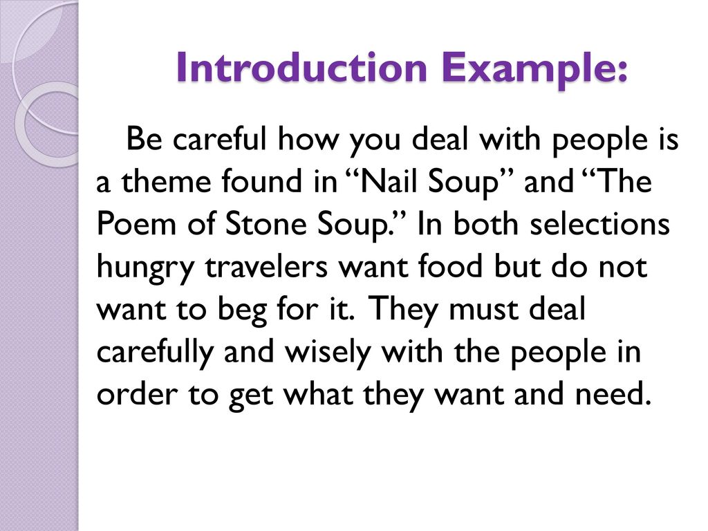 What is the theme of Nail Soup and Stone Soup?