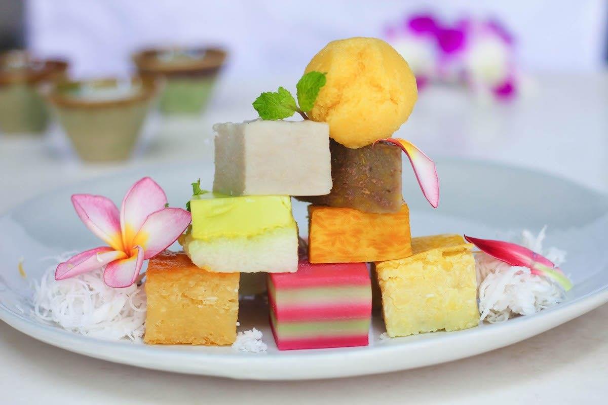 What is the traditional dessert of Cambodia?