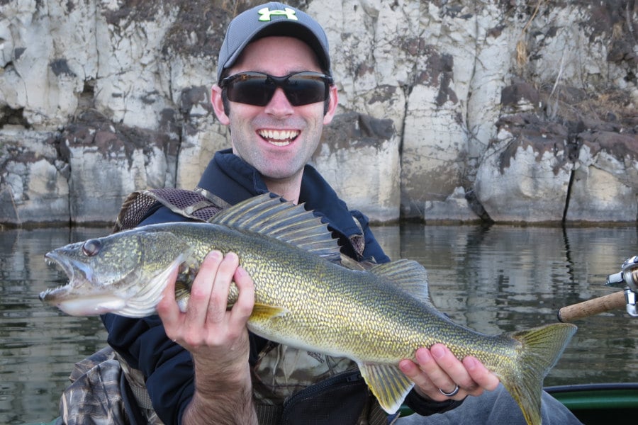 What is the walleye limit in Washington state?