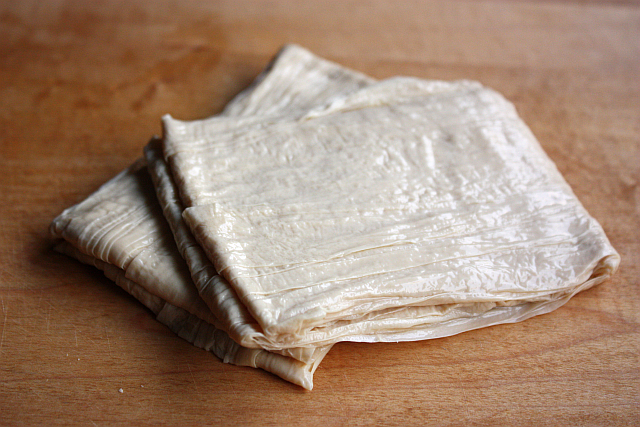 What is tofu skin made of?