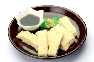 What is tofu skin sashimi?