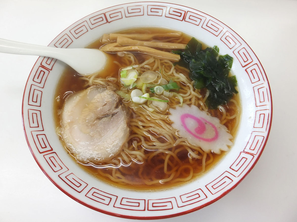 What is traditional ramen made of?