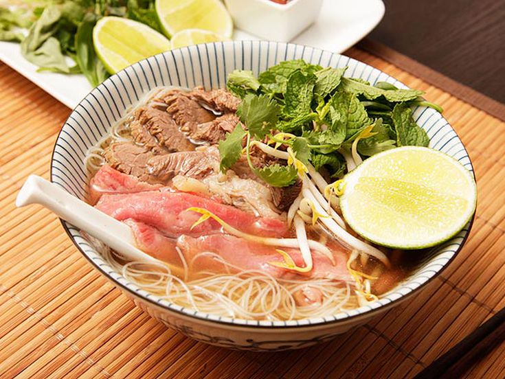 What is traditionally in pho?