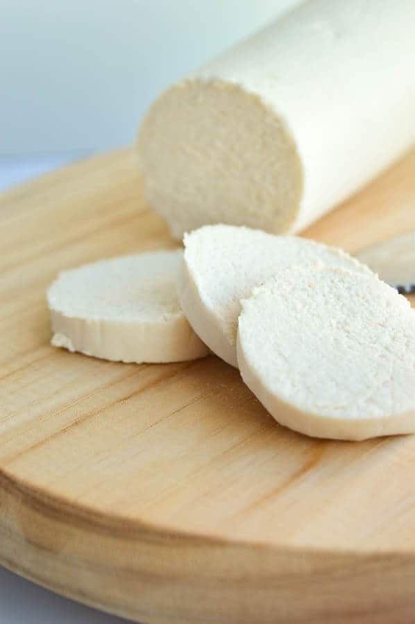 What is vegan goat cheese made of?