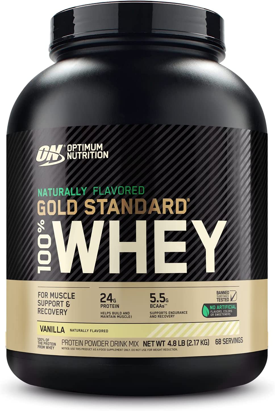 What is whey protein naturally in?