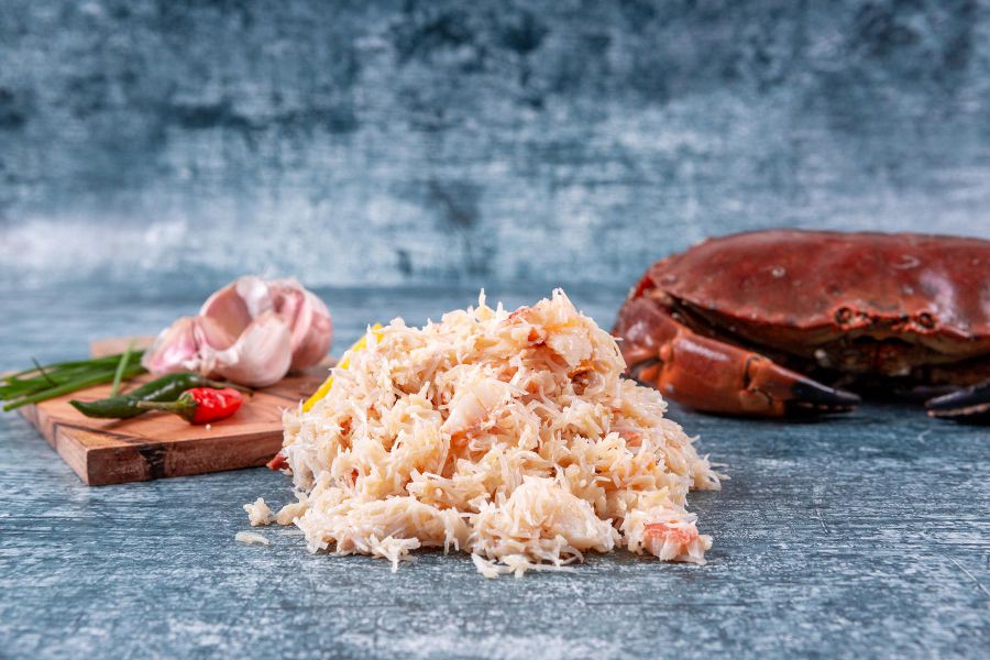What is white crab meat?